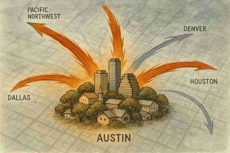 Austin Migration Reversal: Redfin's 2026 Boomerang Data | SunBeltPulse
